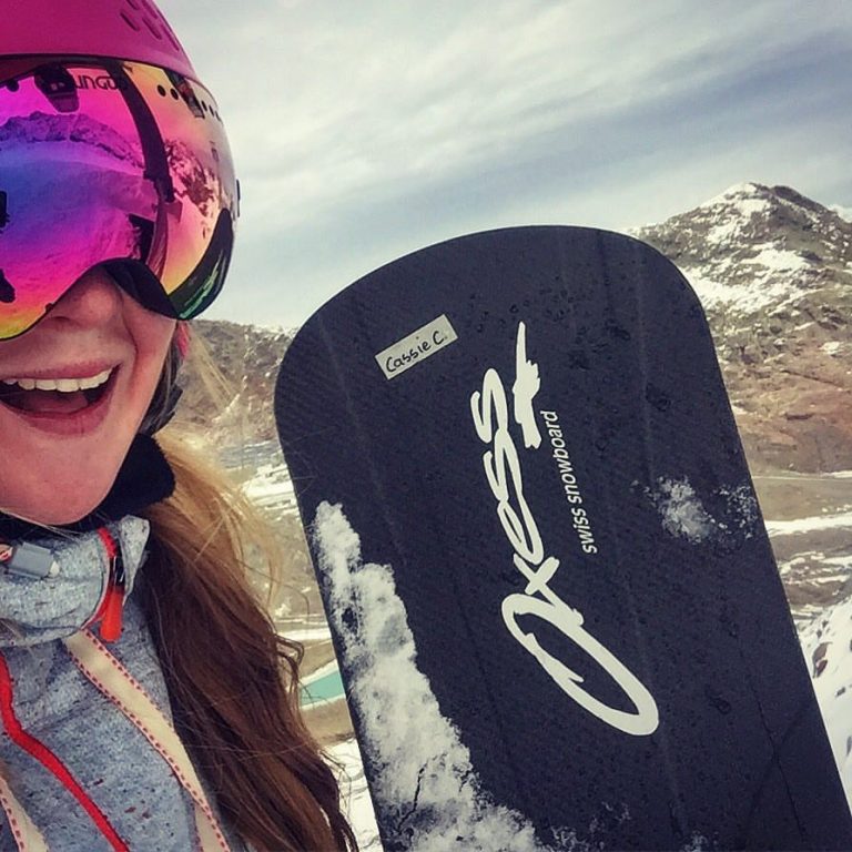 Interviewing Cassie Cava - GB Para-snowboarder - Winter Olympics 2018